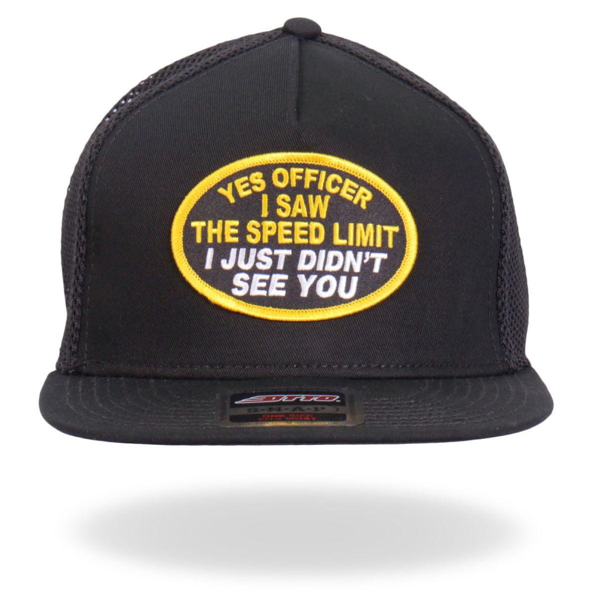 Hot Leathers GSH2019 Yes Officer Snapback Hat – Milwaukee Leather