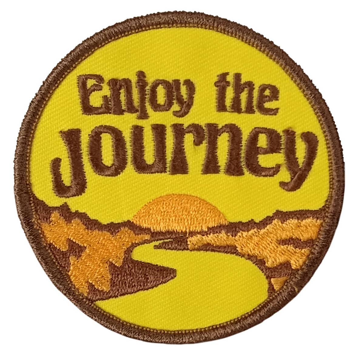 Hot Leathers Enjoy The Journey 3" X 3" Embroidered Patch PPW1168 ...